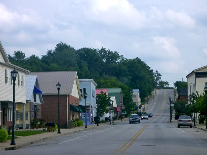 Berea's Main Street looks like a movie set where the happy ending includes reasonable price tags. 