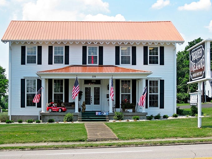 This charming colonial house doesn't just hold furniture—it holds stories waiting for new chapters to be written.