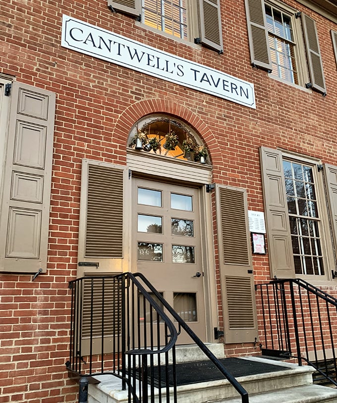 Cantwell's Tavern: where colonial charm meets modern cuisine in a brick time machine.