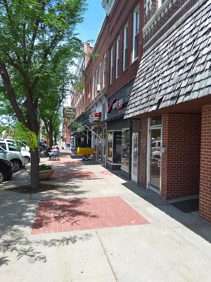 Centerville's main street captures that classic Iowa look where time moves slower and worries seem smaller.