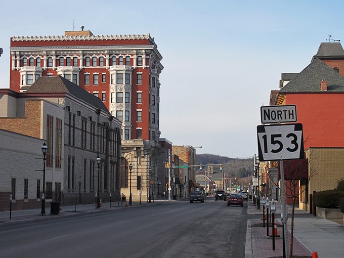 Downtown simplicity at its finest - where parking is free and friendship comes standard.