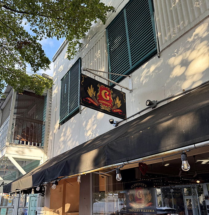 Clemente's historic Key West building houses pizza treasures worth discovering. Those green shutters have witnessed countless "pizza epiphanies."