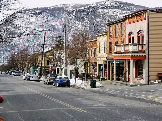 Winter transforms Cold Spring into a snowy wonderland where Olympic dreams still feel possible today.