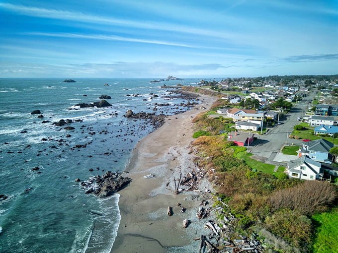 Crescent City's rugged coastline serves up dramatic ocean views without the dramatic price tags of southern neighbors.