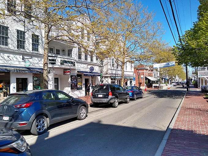 Edgartown's brick sidewalks and pristine facades prove that some places really do look better than magazine covers.