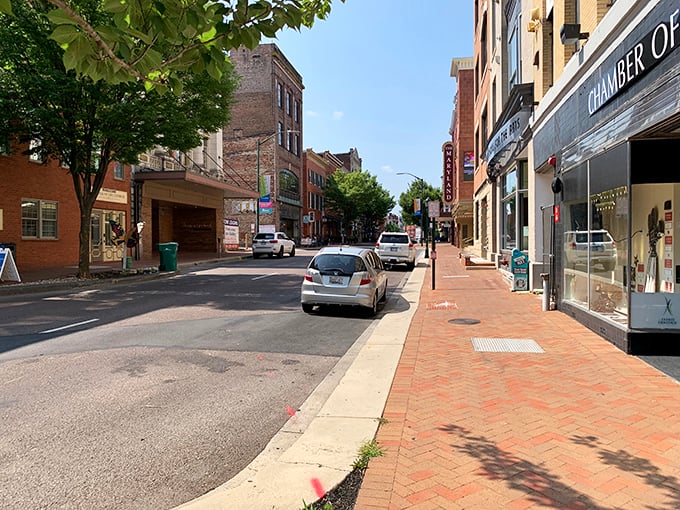 Historic buildings line Hagerstown streets like old friends ready to share affordable adventures with smart retirees.