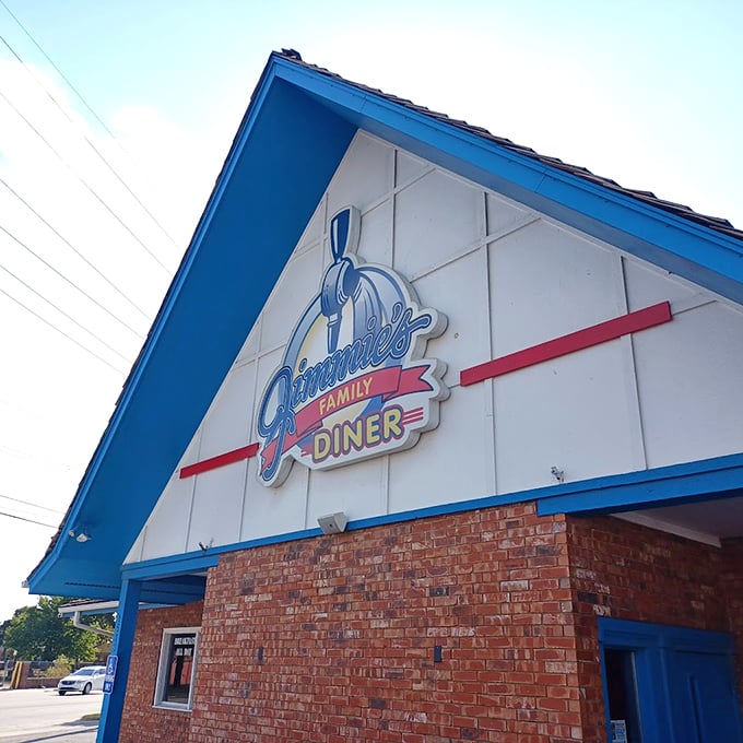 Jimmie's distinctive A-frame design is as memorable as their massive cinnamon rolls. Wichita's answer to "Where should we eat breakfast?"