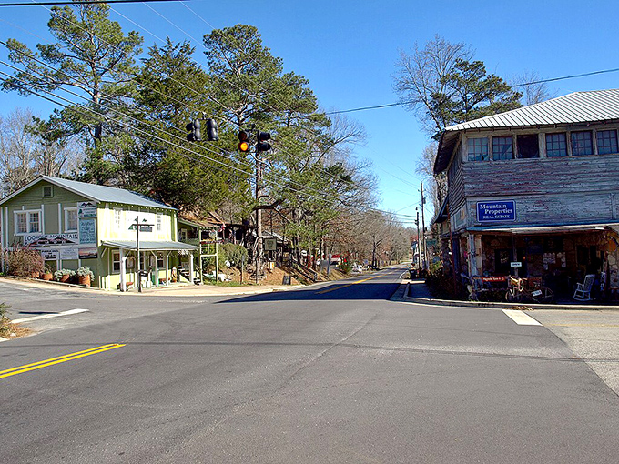 Main Street stretches out like a welcome mat, inviting you to slow down and remember what matters.