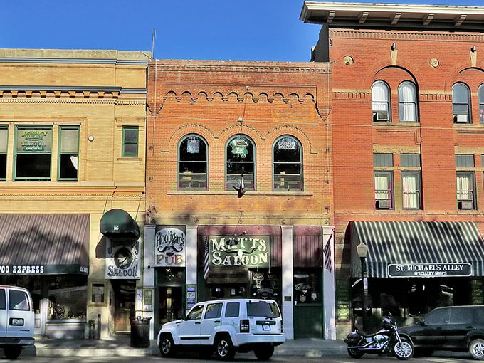 Whiskey Row's historic saloons line the street like old friends sharing stories of Arizona's colorful Wild West past.