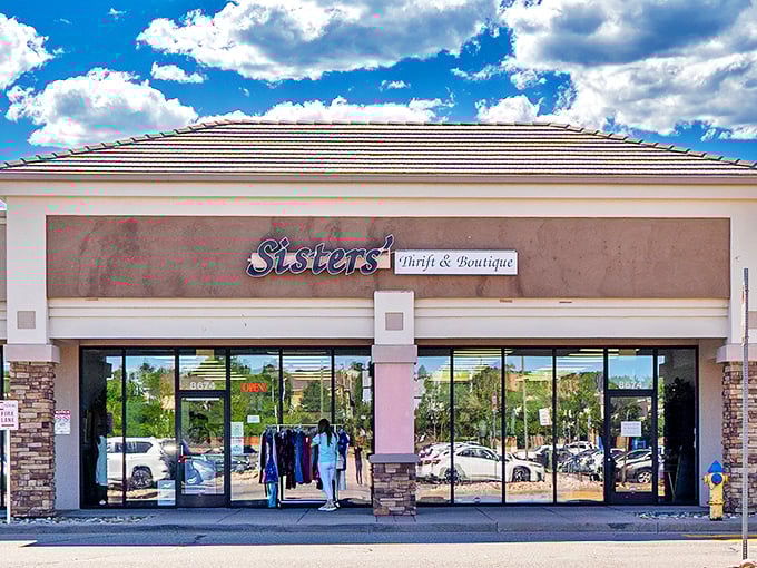 Sisters Thrift & Boutique looks more like a high-end retail store than a thrift shop. First impressions matter, even in bargain hunting.