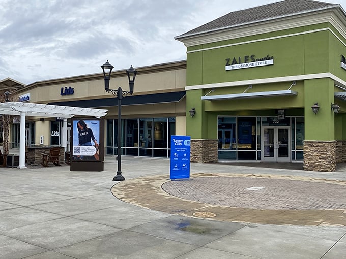 Tanger's façade might be subtle, but what awaits inside is a treasure trove of European style at American prices.