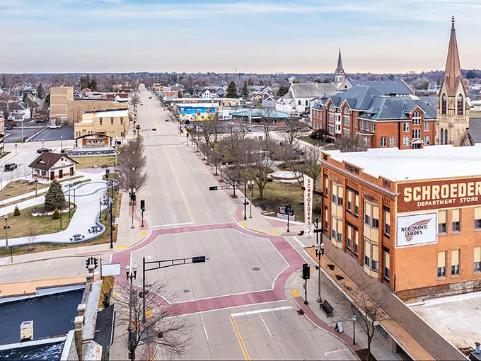 Local shops and antique stores line the streets, offering treasures that tell stories of this charming lakeside community.