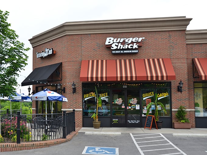Behind that brick exterior and striped awning lies a hot dog haven that locals have been keeping secret.
