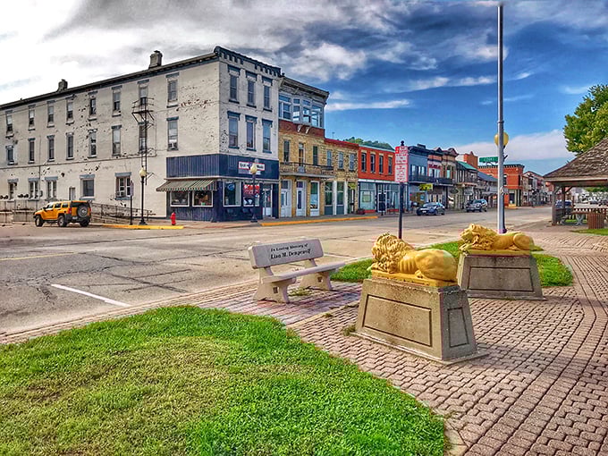 Those historic storefronts have seen more stories than your favorite bookshelf – each brick whispers tales of yesteryear.