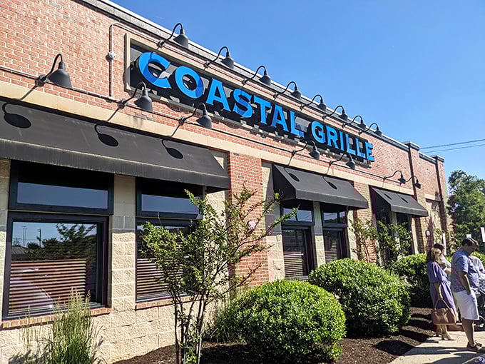 Coastal Grille's simple sign belies the seafood magic happening in their Wyomissing kitchen.