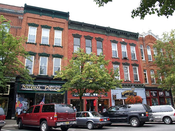 These charming streets welcome visitors with colorful storefronts and that timeless small-town magic.