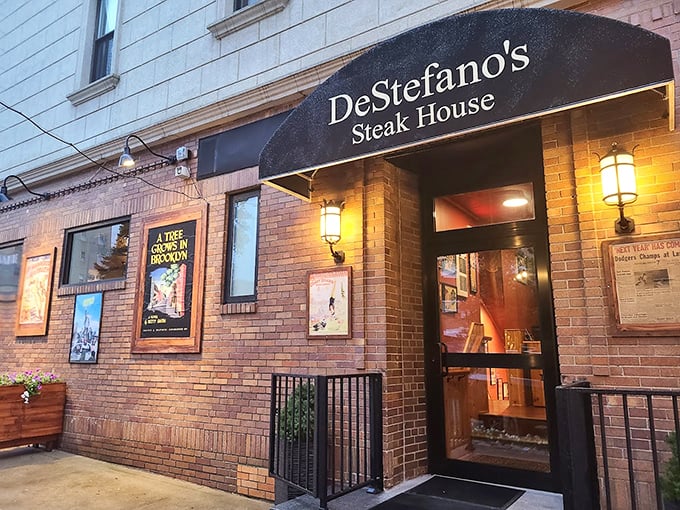The simple storefront hides a delicious secret: steaks so good they'll make you forget all about Manhattan.