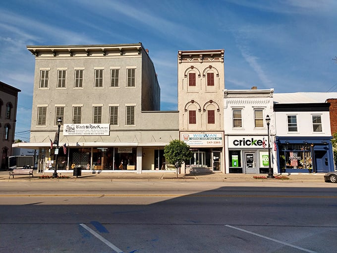 Tree-lined streets frame Greenville's downtown like a Norman Rockwell painting come to vibrant life.