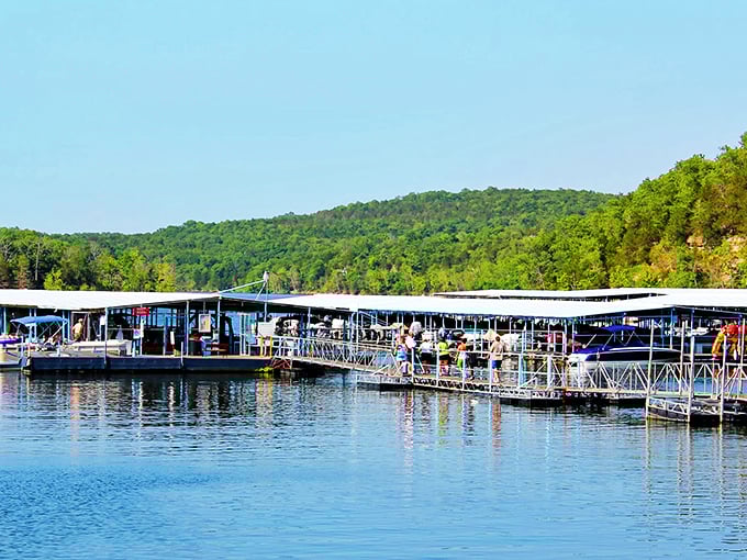 Lakeside living meets affordable luxury in this peaceful Arkansas community that feels like permanent vacation.