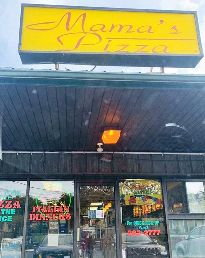 Mama's modest storefront proves that extraordinary pizza doesn't need flashy marketing to win hearts.