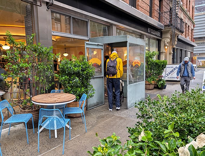 Small spaces often hold the biggest breakfast flavors, just like this cozy corner spot.