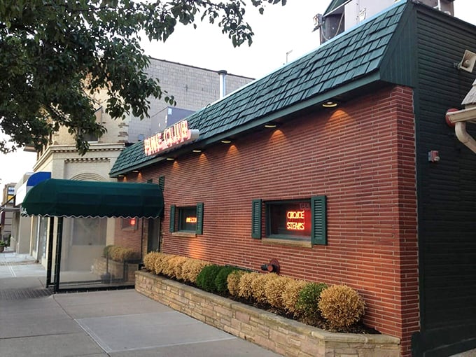Timeless steakhouse charm radiates from every brick - this is where Dayton's steak legends are born.