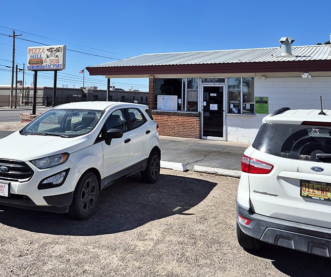 Small-town pizza joint, big-time flavor. Pizza Mill proves you don't need fancy digs when your pies speak volumes.