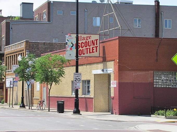 This no-frills thrift shop might look modest, but inside it's bursting with decades of fascinating finds.
