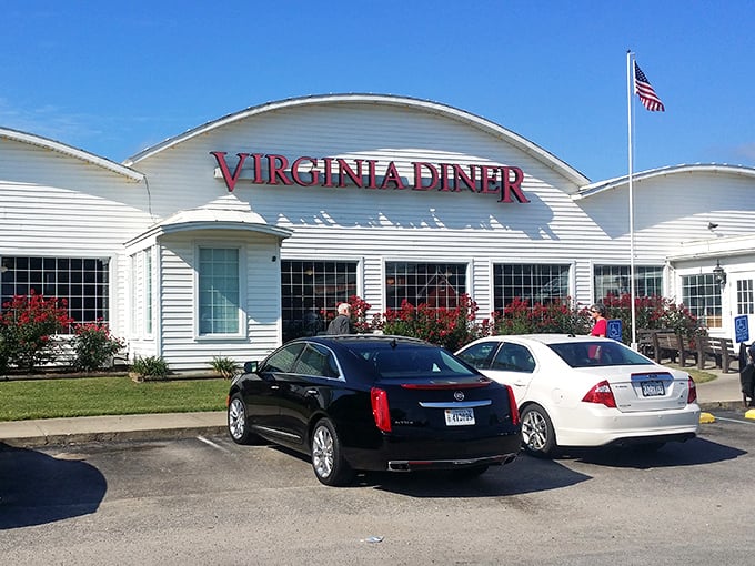 When the parking lot's this full at 2 PM, you know something magical happens inside.