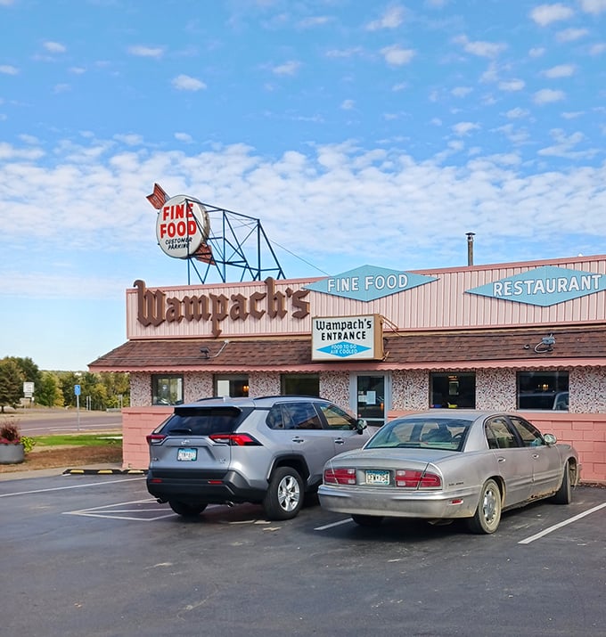 That vintage sign isn't just decoration – it's a promise of time-tested recipes served with genuine care.