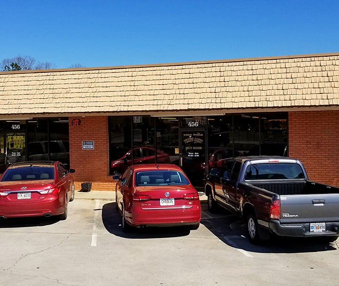 When a place looks this unassuming, you know they're letting their food do all the talking.