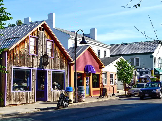 Eclectic shops line Yellow Springs' main drag, each one promising treasures you won't find at any mall. Marie Kondo would have a field day!
