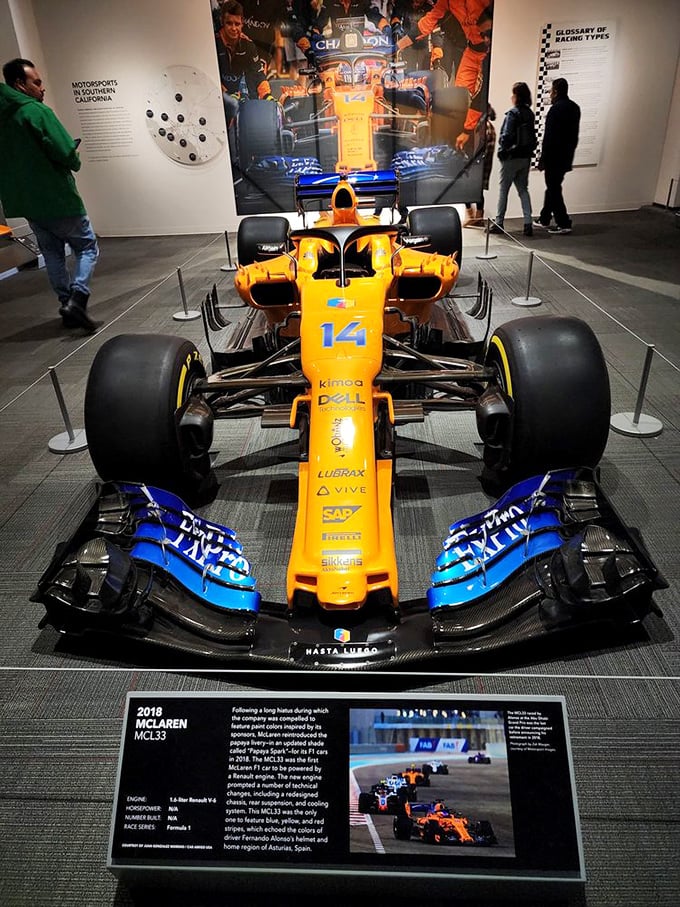 Formula 1 engineering at its most brilliant—the 2018 McLaren MCL33 combines cutting-edge technology with the simple goal of going ridiculously fast while looking spectacular.