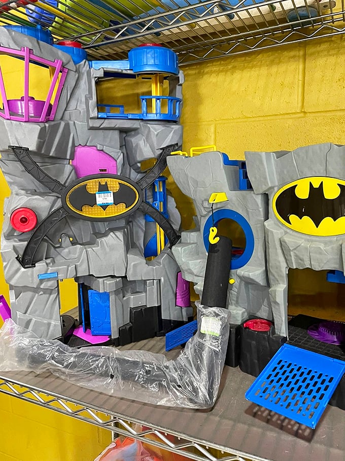 Holy childhood dreams, Batman! This Batcave playset promises adventures worthy of Gotham's finest superhero.