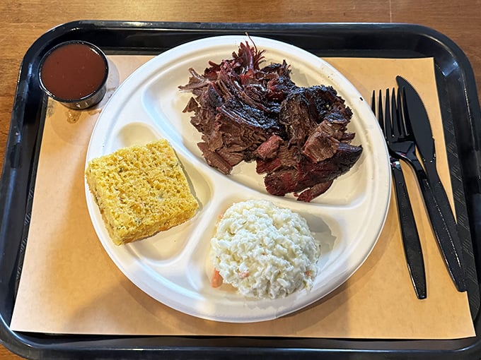 Behold the brisket that launched a thousand diet failures – and nobody's complaining about it.