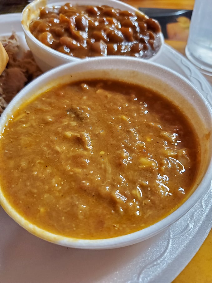 This Brunswick stew isn't just a side dish; it's the main event—thick, hearty, and packed with more flavor than a Southern grandmother's secret recipe.