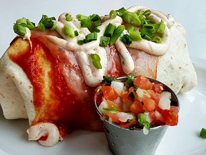 Not all burritos are created equal. This one—with its perfect sear and fresh salsa—deserves its own parade down Minneapolis' main street.