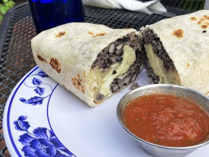 Behold the burrito of your dreams—where black beans and cheese create a harmony so perfect, it deserves its own Grammy category.
