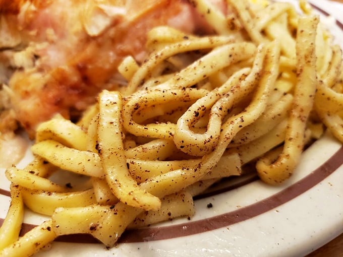 These buttered noodles aren't just a side dish—they're a masterclass in simplicity. Perfectly seasoned, they'll make you question fancy pasta forever.