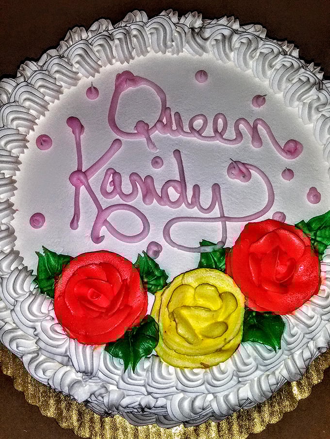 This isn't just cake – it's a celebration wearing frosting. The colorful roses aren't merely decoration; they're a promise of the joy inside.