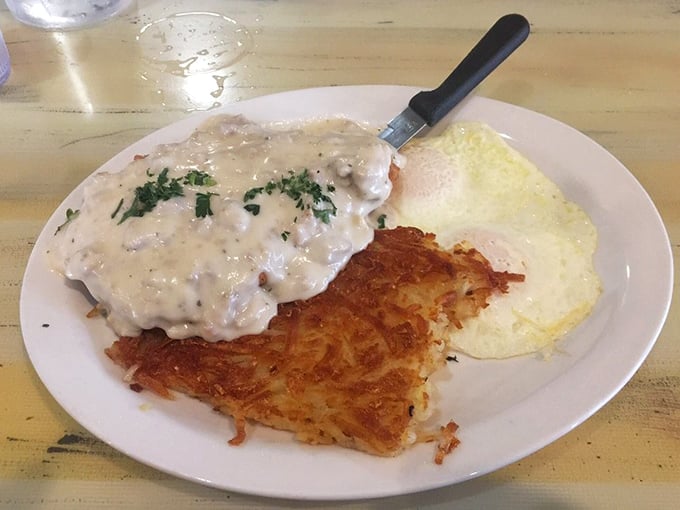 Behold the golden-crusted masterpiece that's been converting vegetarians and making grown adults weep tears of pure breakfast joy.