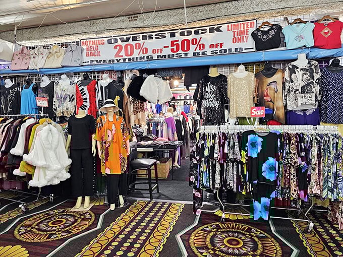 Fashion treasure hunters rejoice! This clothing vendor offers everything from casual wear to statement pieces that would make your next-door neighbor ask where you've been shopping.