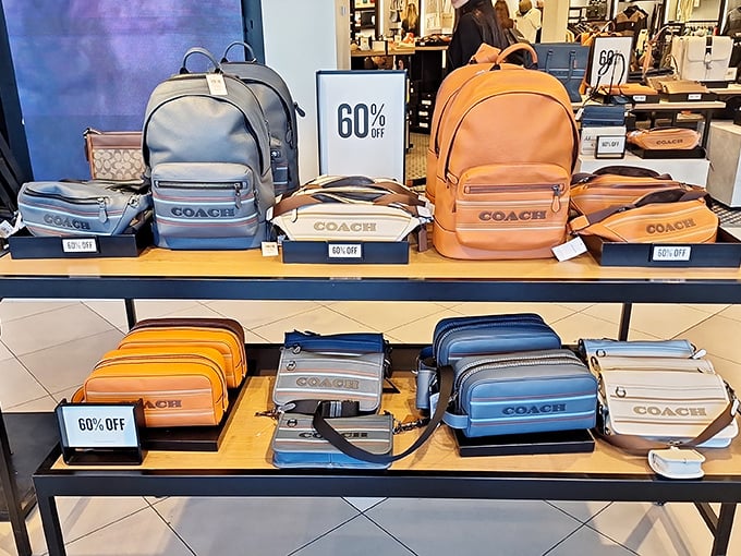 Coach backpacks at 60% off – where luxury meets practicality and your wallet experiences what therapists call "healthy boundaries."