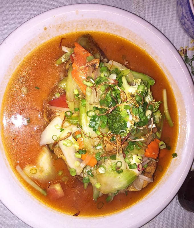 This isn't just soup – it's a flavor symphony in a bowl where every vegetable and herb gets its moment to shine.