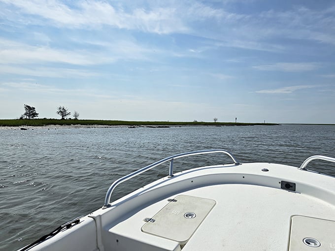 Out on the water, where cell service fades and perspective grows. These open expanses remind you why people have been drawn to the sea since time began.