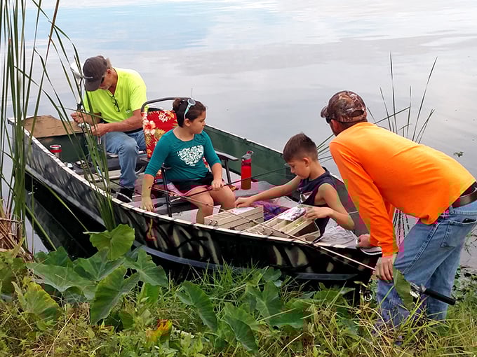 Family fishing excursions on Bartow's lakes cost nothing but time, creating memories more valuable than any beachfront timeshare.