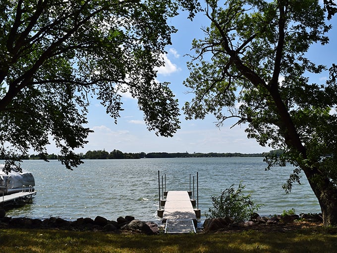 Five Island Lake offers a peaceful retreat where retirement dreams come with a view. This dock isn't just a platform—it's an invitation to affordable serenity.