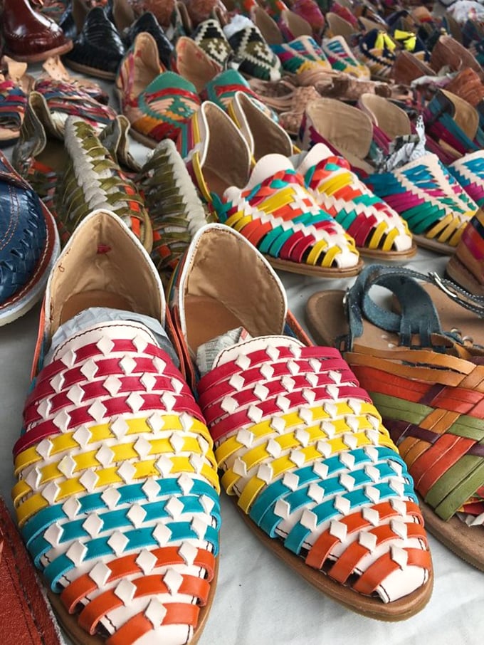 These aren't just shoes—they're wearable art! Handwoven huaraches display craftsmanship that would make Italian cobblers tip their hats in respect.