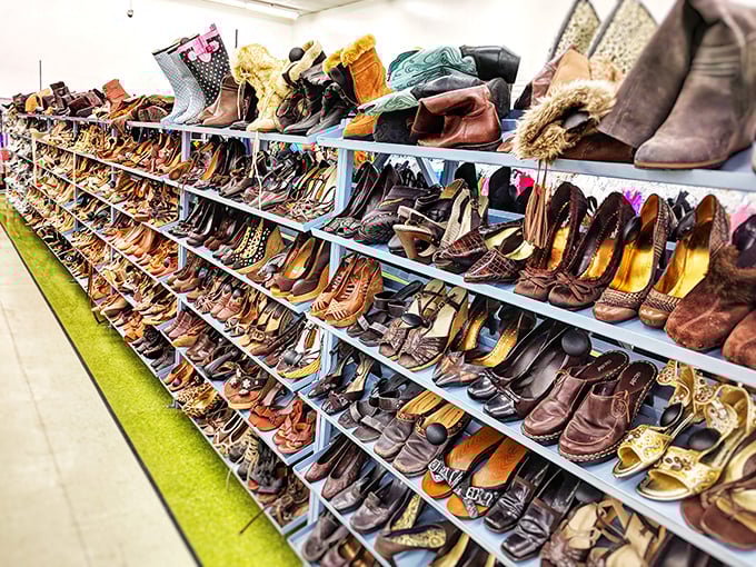 Shoe heaven isn't a myth—it's right here in Fort Worth. Cinderella would've saved herself a lot of trouble if she'd just shopped at Haltom.