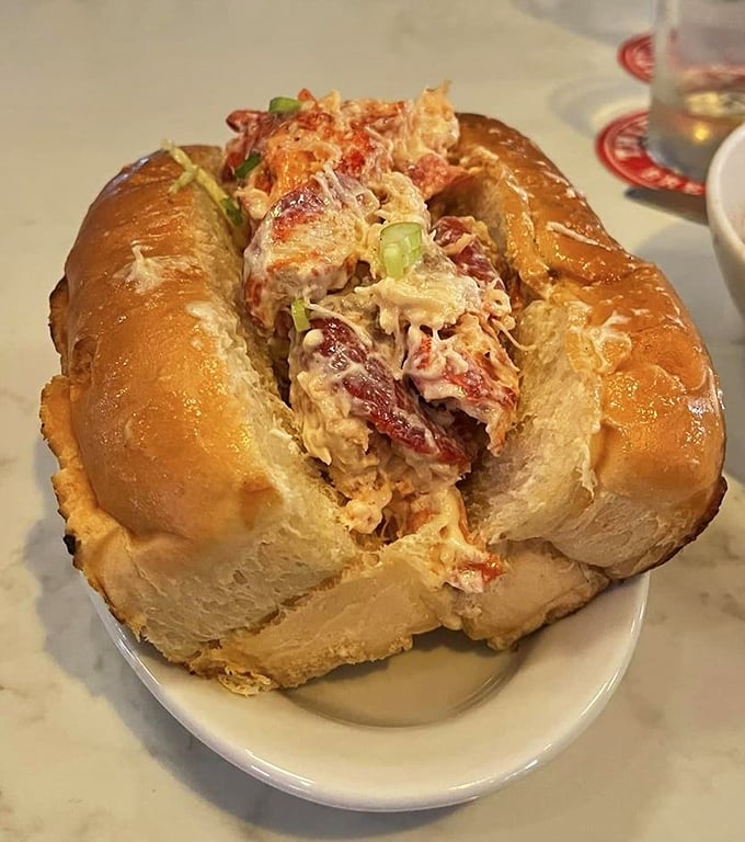 The lobster roll that launched a thousand road trips. Chunks of sweet meat nestled in a buttery roll – Maine would be jealous of this Ohio creation.